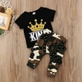 Fashion Newborn Kids Baby Boys Tops T-shirt Camo Pants 2PCS Outfits Set Clothes 0-5Years ...