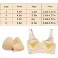 Snowy Sticky Bra Inserts, Snowy Care Bra Inserts, Instant Boost Sticky ...