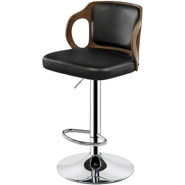 Baxton Studio Sitka Adjustable Bar Stool - Walmart.com