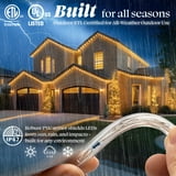 Warm White LED Rope Lights | Bright, Waterproof, Indoor/Outdoor Use ...