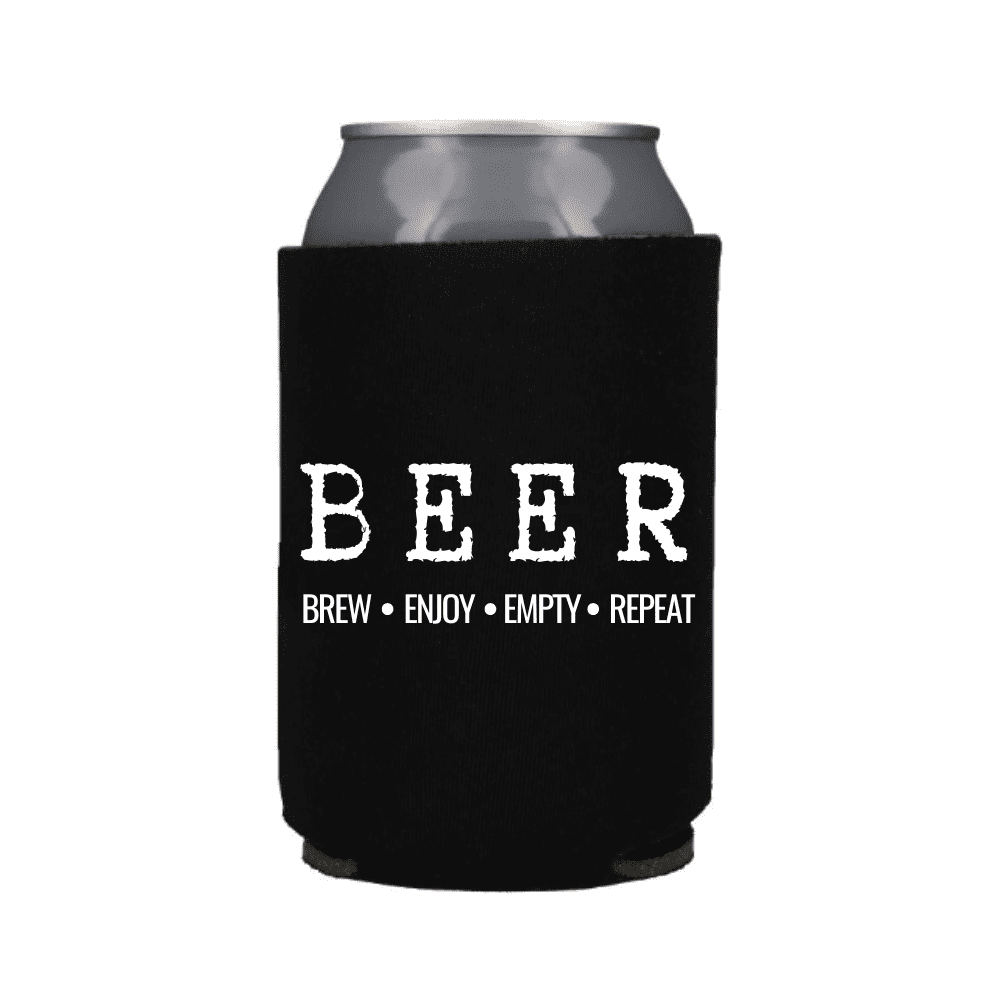 Funny Beer Can Cooler, Beer Statement Can Coolie, Funny Coolies Drink ...
