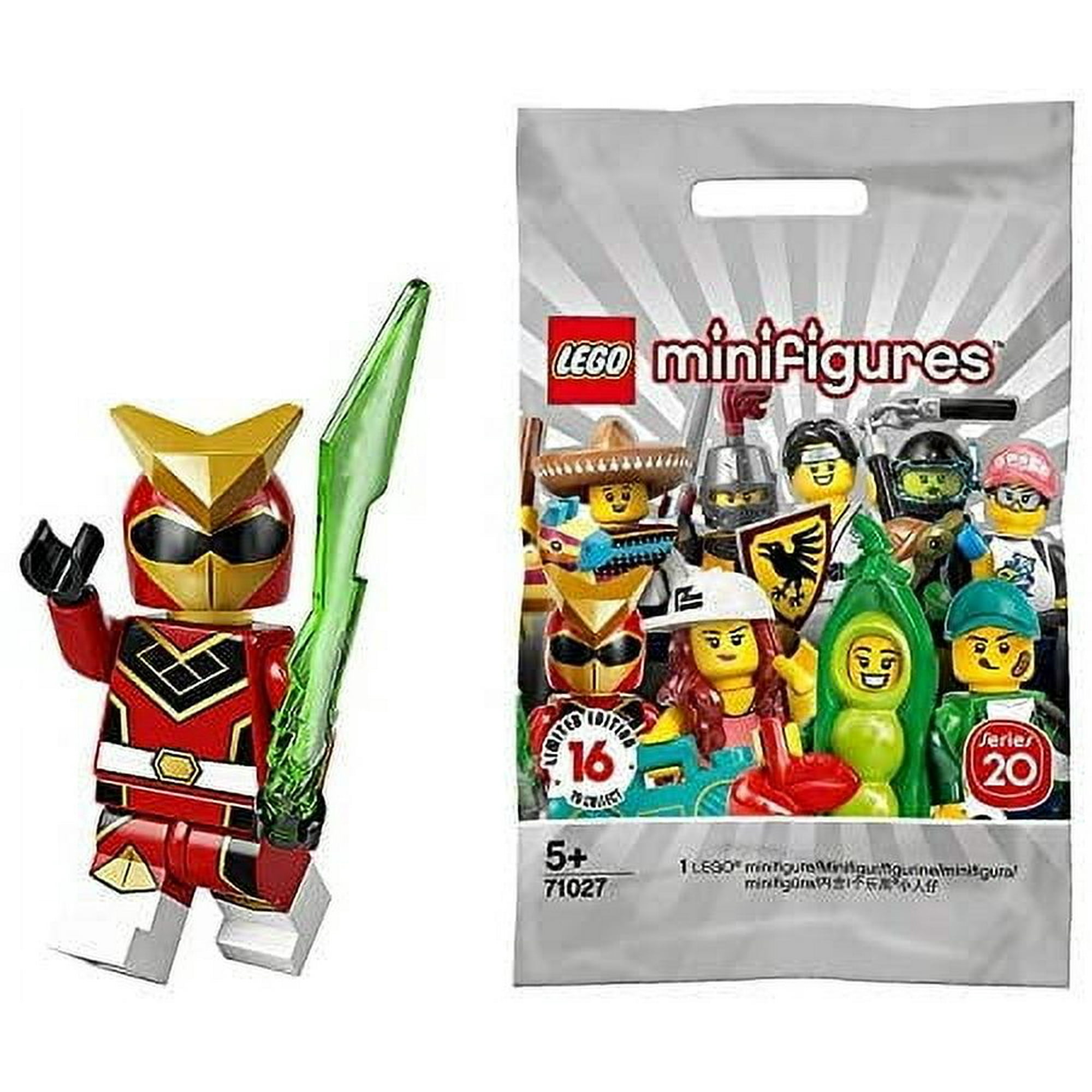 Click here for Lego Series 20 Minifigures Super Warrior Red Power... prices