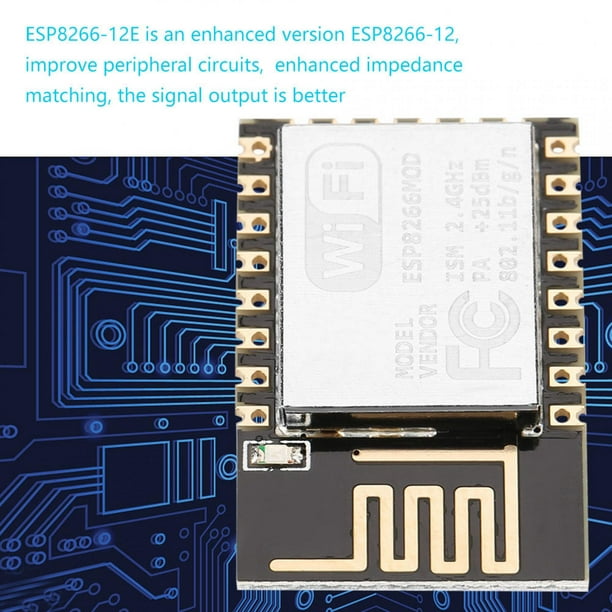 Módulo de puerto serie, Esp-12E ESP8266 Módulo transceptor WIFI de puerto serie Módulo ...