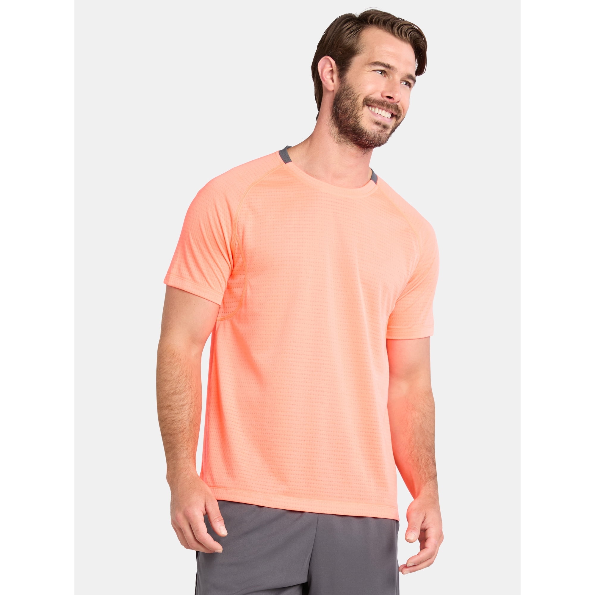 Click here for Athletic Works Mens And Big Mens Mixed Media Tee... prices