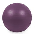 Athletic Works 65cm Yoga Ball Anti Burst Exercises Poses Embossed
