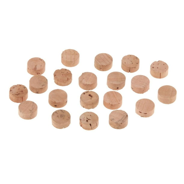 Esquirla 20 Pieces Wood Trumpet Cornet Water Key Spit Value Cork Pads ...