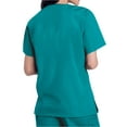 ScrubZone by Landau Women's Plus V-Neck Scrub Top, Style 70221 ...