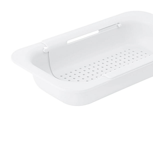 Vegetable Strainer,Retractable Sink Basket Rectangular Strainer Basket ...