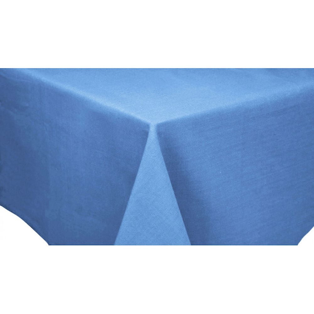 52 "x 72" Blue Solid Color Table Cloth - Walmart.com