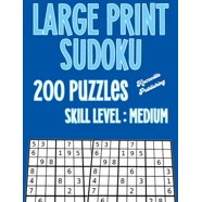 Large Print Sudoku Puzzles: Medium difficulty large print sudoku ...