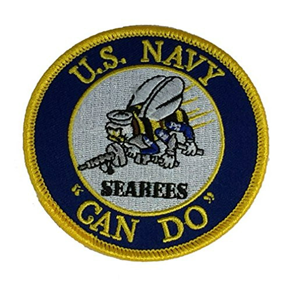 U.S. NAVY SEABEES CAN DO Patch - Color - Veteran Owned Business ...