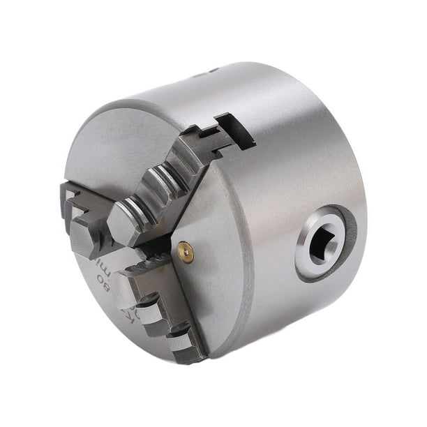 Metal Lathe Chuck,3inch SANOU K11‑80 3‑Jaw Lathe Chuck Jaw Self Centering Chuck Eco-Friendly ...