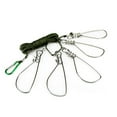 Arborister Fishing Stringer Clip, 2 Sets with 5 Steel Snaps - Walmart.com
