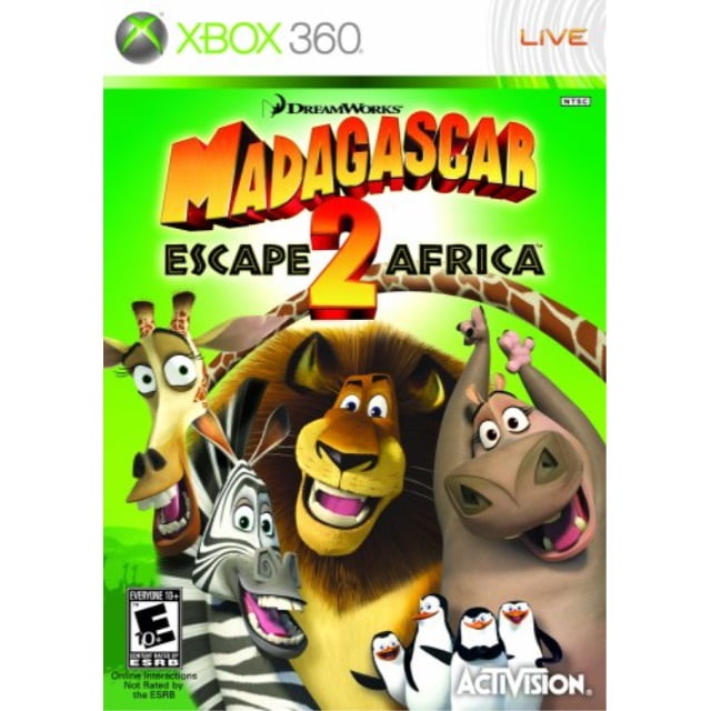madagascar: escape 2 africa - xbox 360 - Walmart.com - Walmart.com