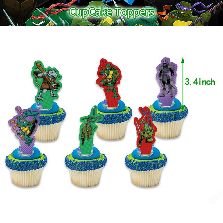 Ninja Turtle Cupcake Cake Walmart