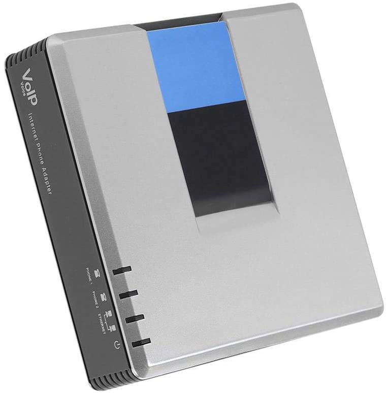 2-Port VoIP Phone Adapter, VoIP Gateway Internet 2 Port Analog ...