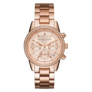 Michael Kors Women's Mini Darci Rose Gold-Tone Stainless Steel Watch ...