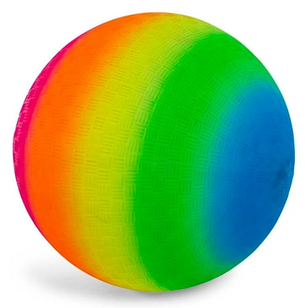 Rainbow & Neon Playground Ball 8.5" | Walmart Canada