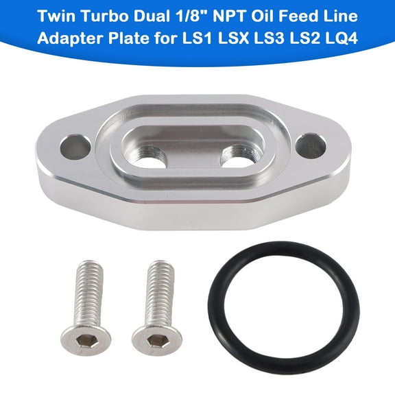 ICT Billet LS Engine Swap M16 1.5 Adapter to 1/8 NPT Oil Pressure ...