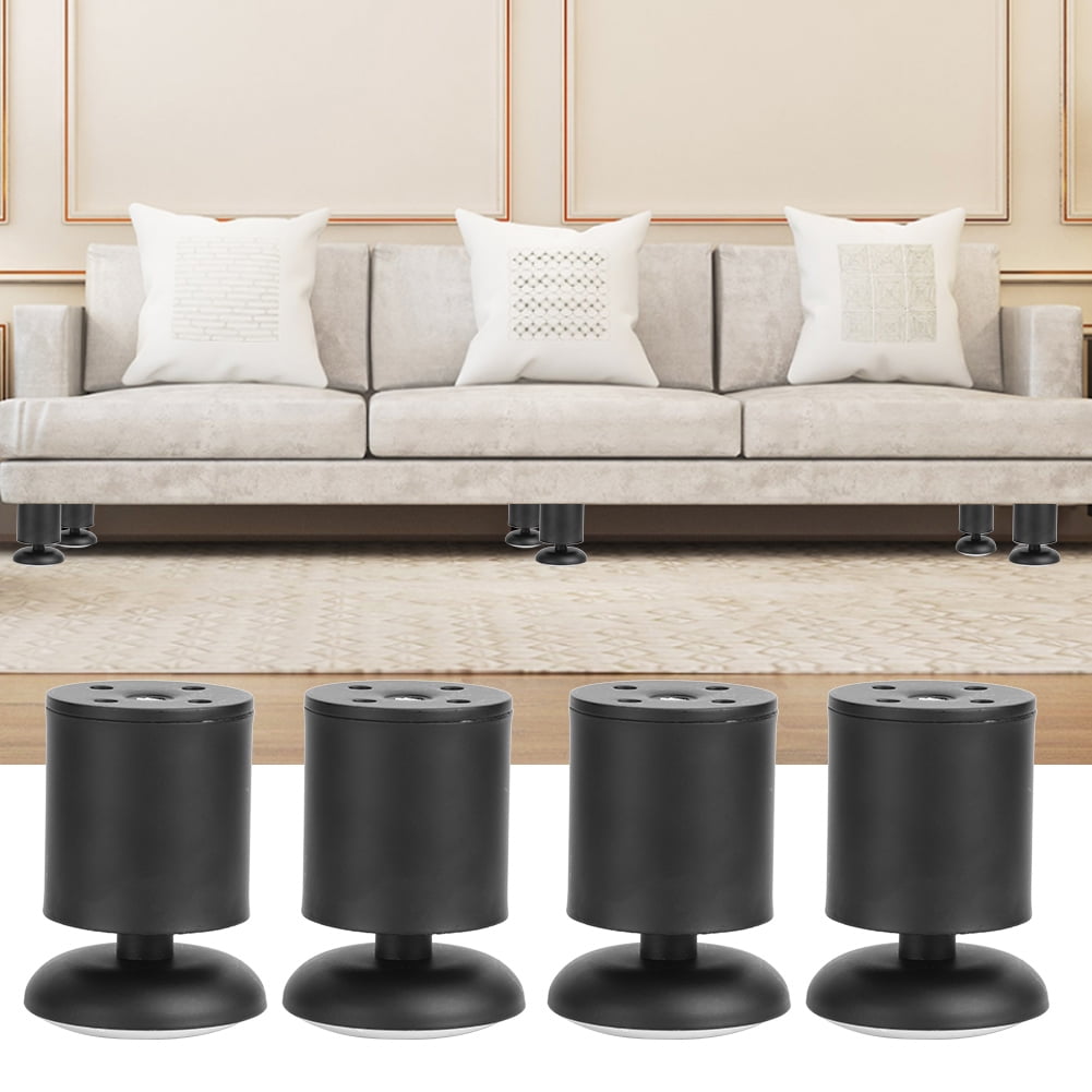 Table Sofa Leg Foot Pad Foot Pad, Furniture Cabinet Black Table Leg Mat ...