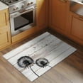 Farmhouse Flowers Bathroom Rug Washable 2x3 Entryway Rug Non Slip Retro ...