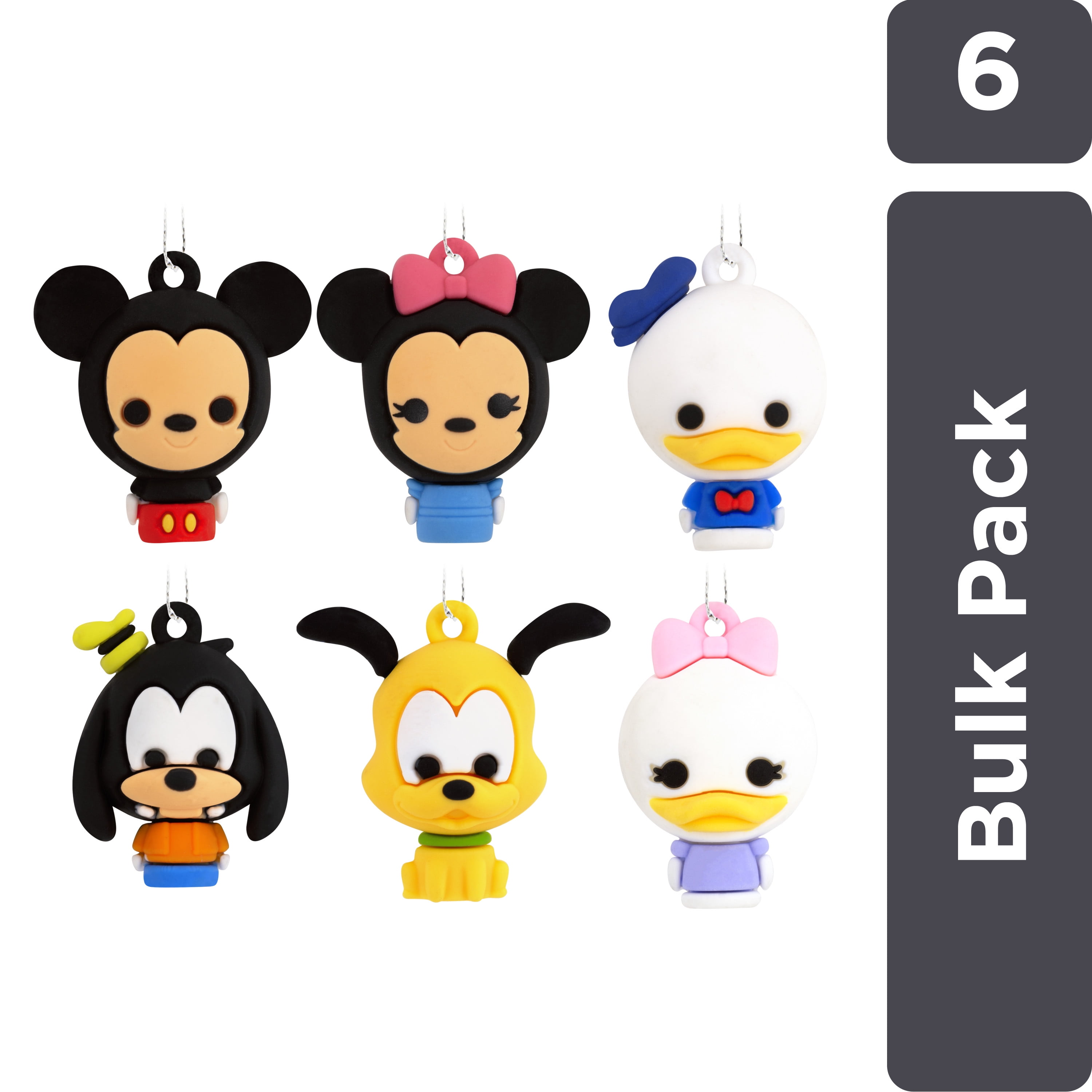 Hallmark Ornaments (Disney Mickey Mouse and Friends Miniature, Set of 6 ...