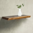 Greenage Solid Teak Shelf Board, Durable and Stylish, 1 Piece, 42"x12 ...