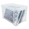 Advantus Super Stacker Storage Boxes, Hold 400 3 x 5 Cards, Plastic ...