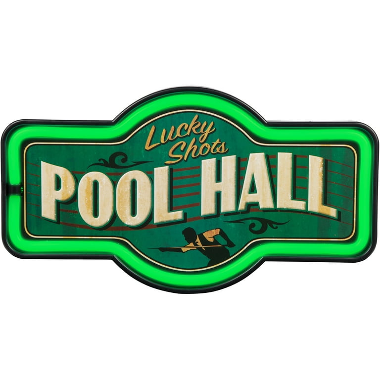 Bar Pool Hall Signs