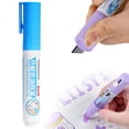 1 Pc Water-Based Thermal Paper Eraser Pen with Mini Unboxing Knife 2 in ...