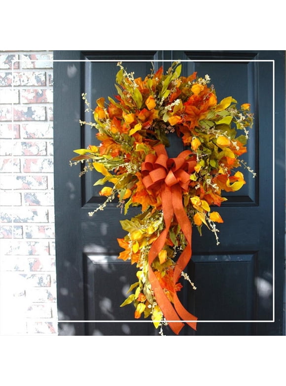 Fall Wreaths in Fall Floral Decor - Walmart.com