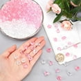300Pcs 3 Colors Transparent Acrylic Beads Imitation Ice No Hole Blue ...