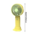 Portable Handheld Fan with Rechargeable Battery for Summer Outdoor ...