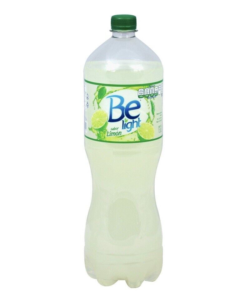 4 x be light limon flavored water zero calorie zero sugar 1.5 liter ...