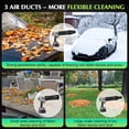 3 in 1 Cordless Leaf Blower Lightweight with Storage Box, 800,000 RPM ...