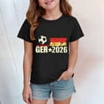 Dakiuu 1-14 Years Boy Girl Soccer C National Team T-Shirt Toddler Kids ...