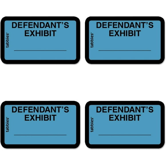 Exhibit Labels