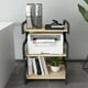 Natwind 3-Tier Home Office Printer Stand File Storage Rack with Anti ...