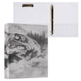 2Pack 3 Ring Binder 1.5 inch Round Rings with Interior Pockets Binders ...