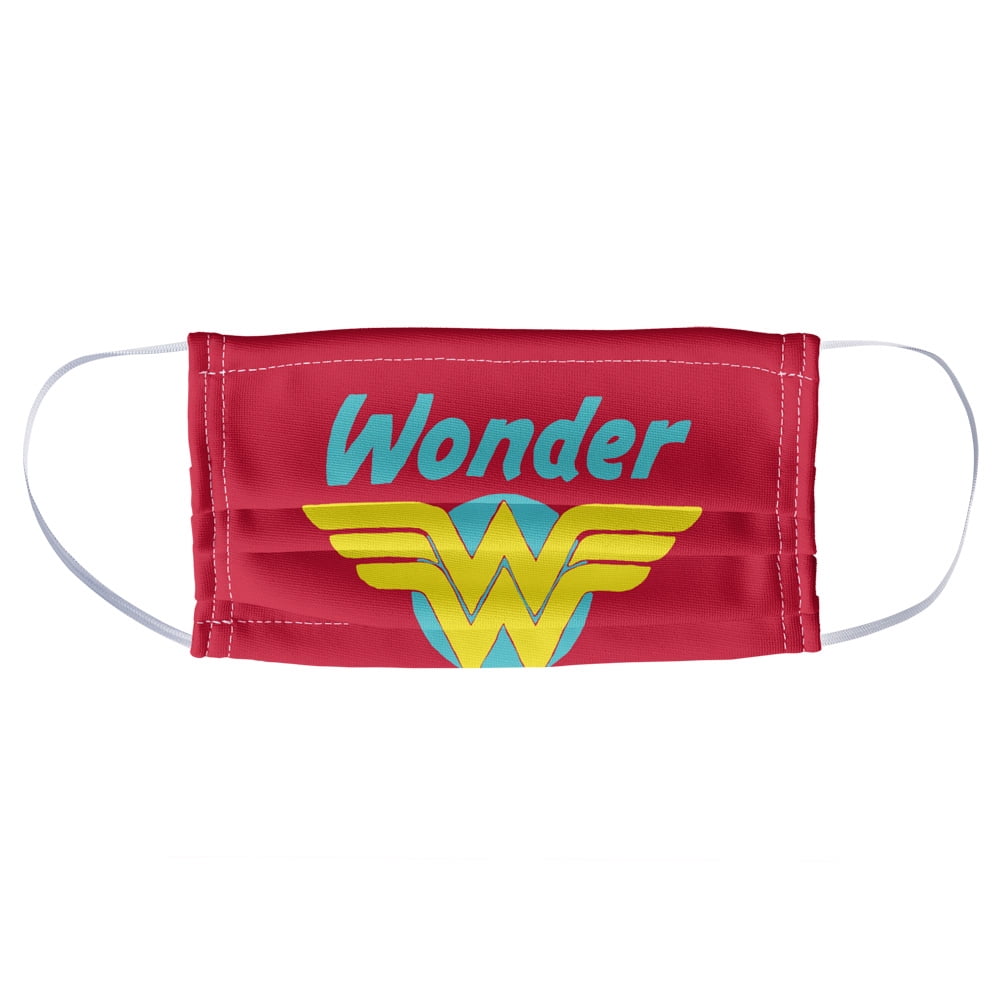 Wonder Woman Wonder Wings 1-Ply Reusable Face Mask Covering, Unisex ...