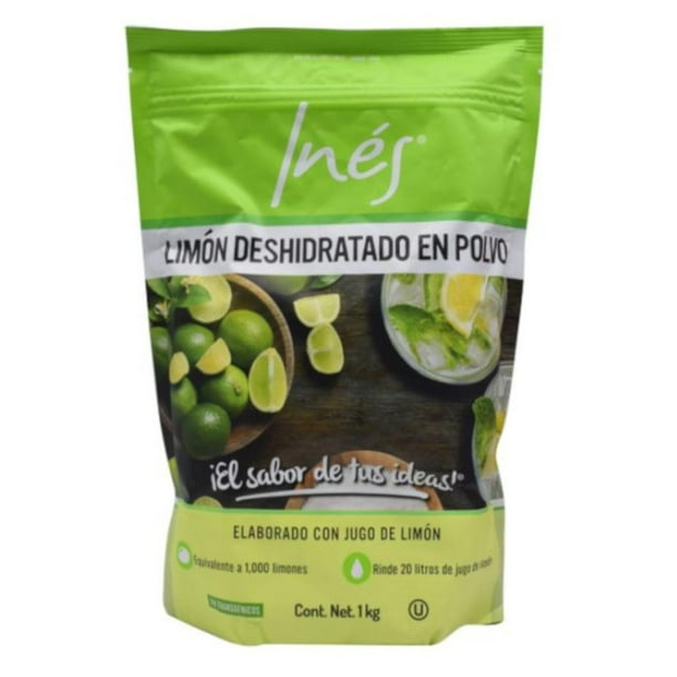 Pack de 20 Limón Deshidratado Inés en Polvo 1 Kg Inés en Polvo ...