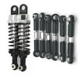 2 Pcs Oil Adjustable 65mm Damper for 1/18 A959 A969 Silver & 6Pc ...