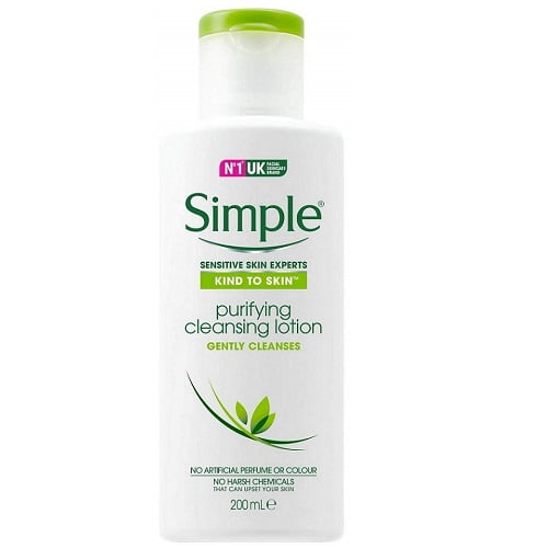 Simple Kind to Skin Purifying Cleansing Lotion 200 ml (6.7 Ounce ...