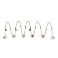 DecMode Indoor Gold Metal Glam Wall Hook, Set of 3 - Walmart.com