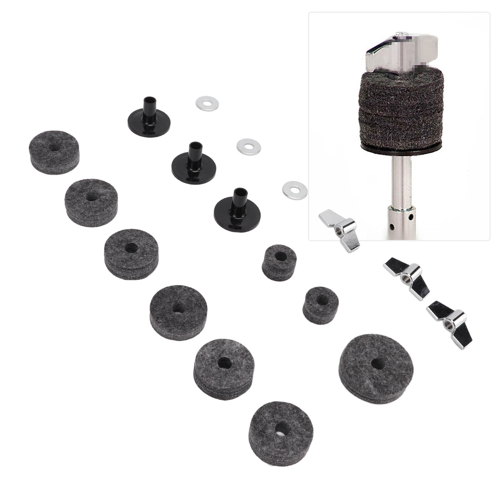 Kit de Batería de Almohadilla de Alaa de Ala Manga de Arandelas de ...