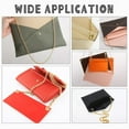 2Pcs 2 Style Wool Felt Purse Organizer Insert Mini Envelope Handbag ...