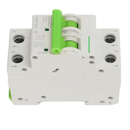 DC Miniature Isolator, 550V Protective 2P Solar PV System Circuit ...