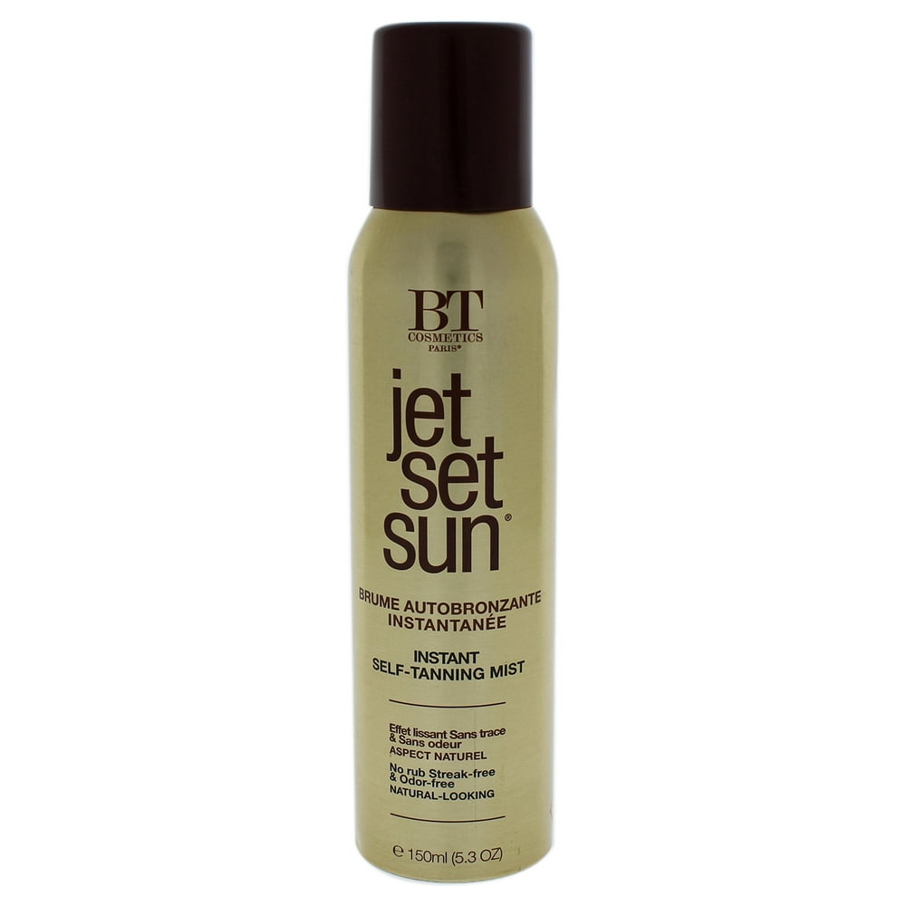 Jet Set Sun Instant Self Tanning Mist by BT Cosmetics for Unisex - 5.3 ...