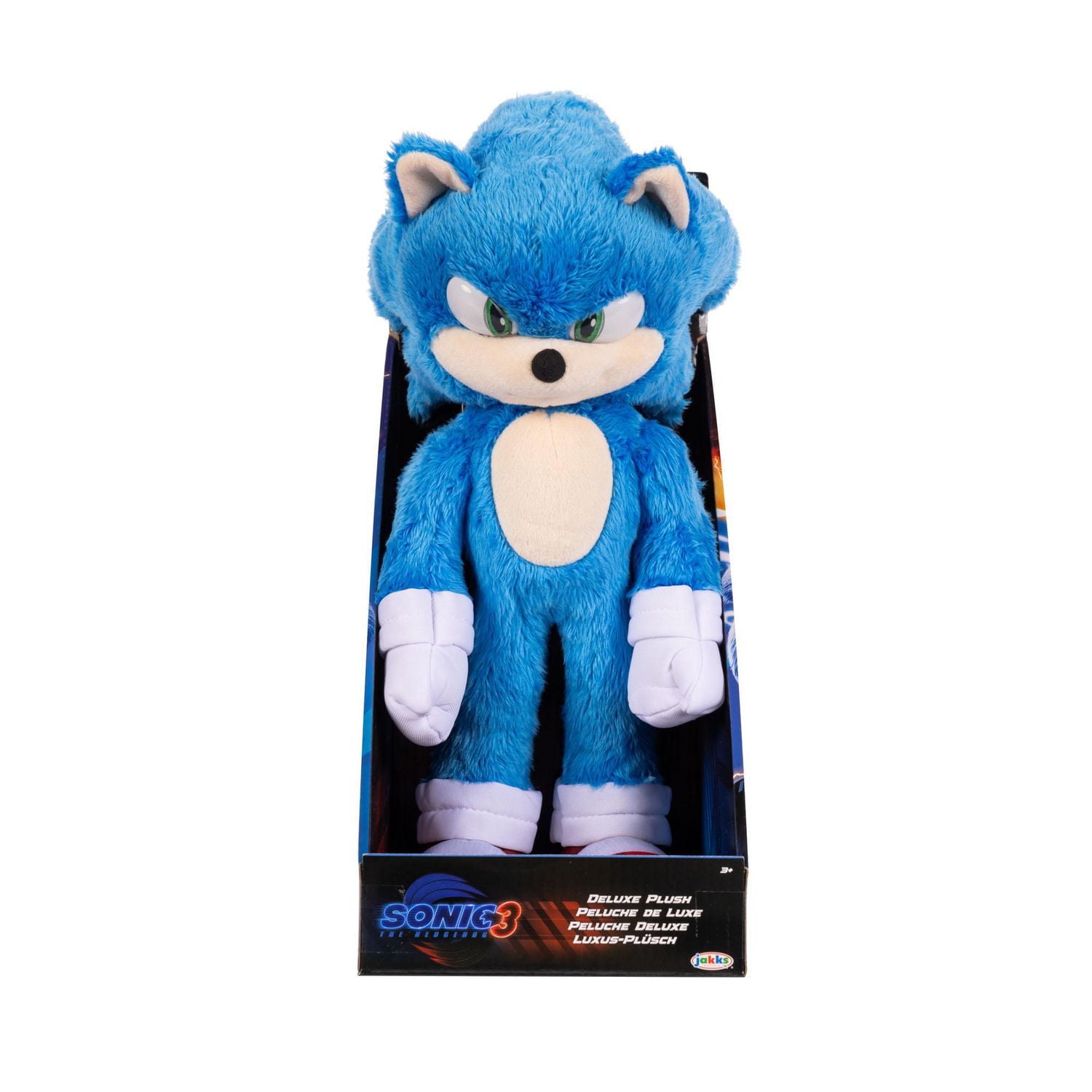 Click here for Sonic 3 Movie - 13 Deluxe Plush - Sonic prices