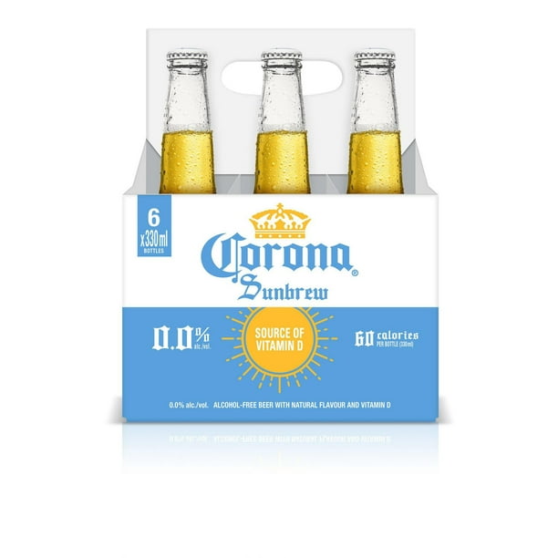 Corona Sunbrew 0.0% Alcohol-Free Beer 6-Pack, 6 x 330 mL - Walmart.ca